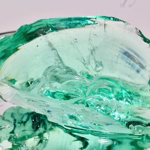 Accents | Green Obsidian Slag Glass Mexico Raw Natural Rough Crystal ...